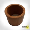 Spanish style terracotta clay attic gable vent tubes
