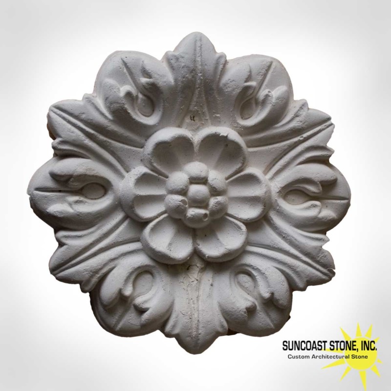 RS34 Classic Rosette 7.5 inch - Suncoast Stone
